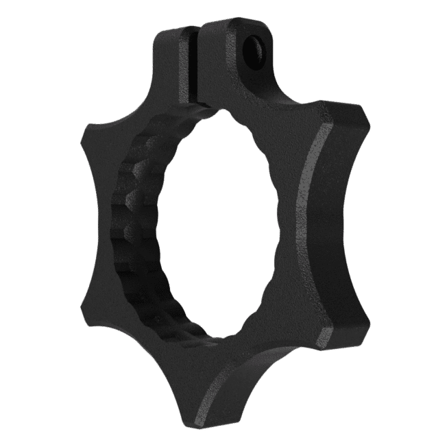 Nightforce NX8 2.5-20x50 Parallax Adjustment Wheel – MK Machining