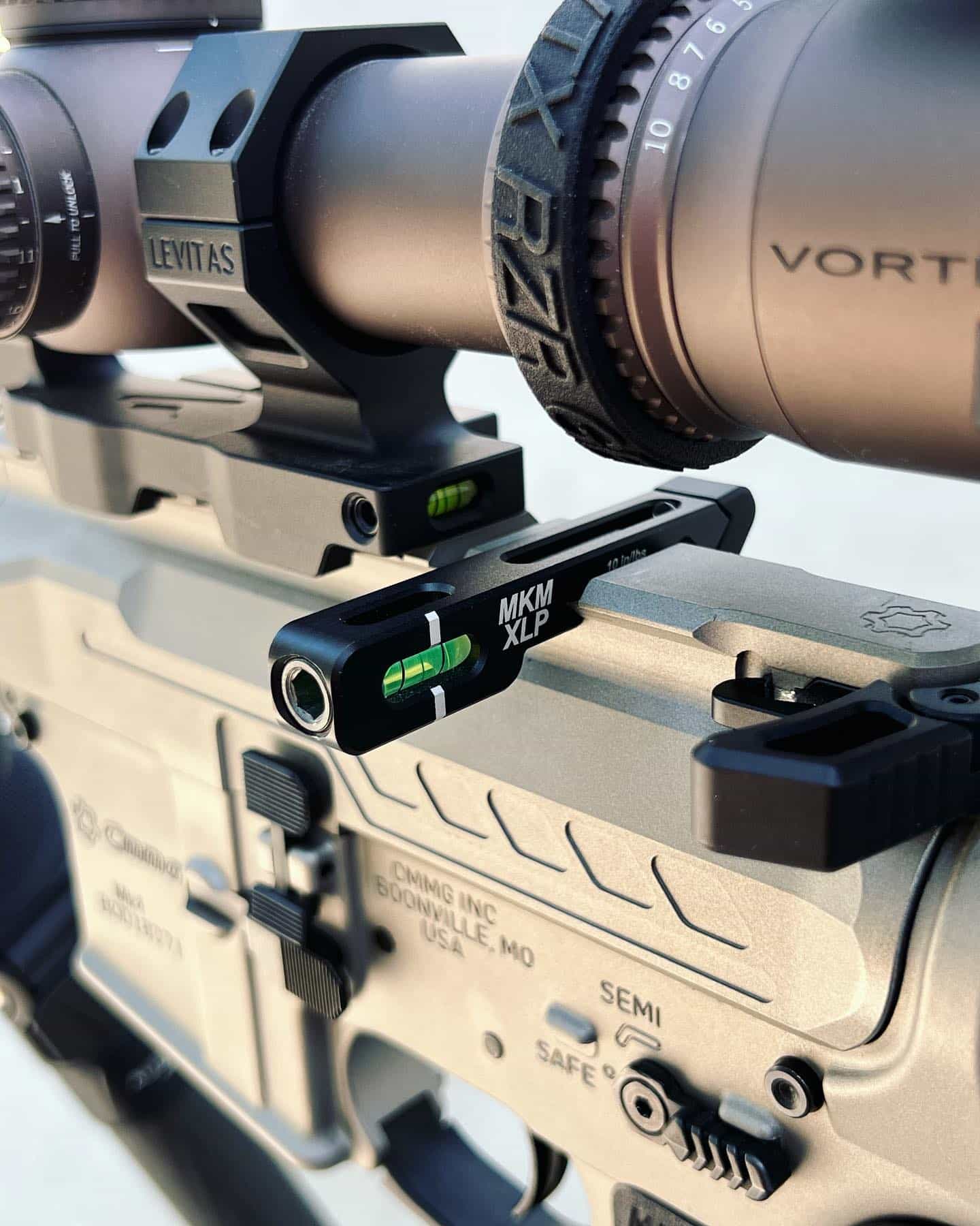 Billet XLP Rail Mounted Level – MK Machining